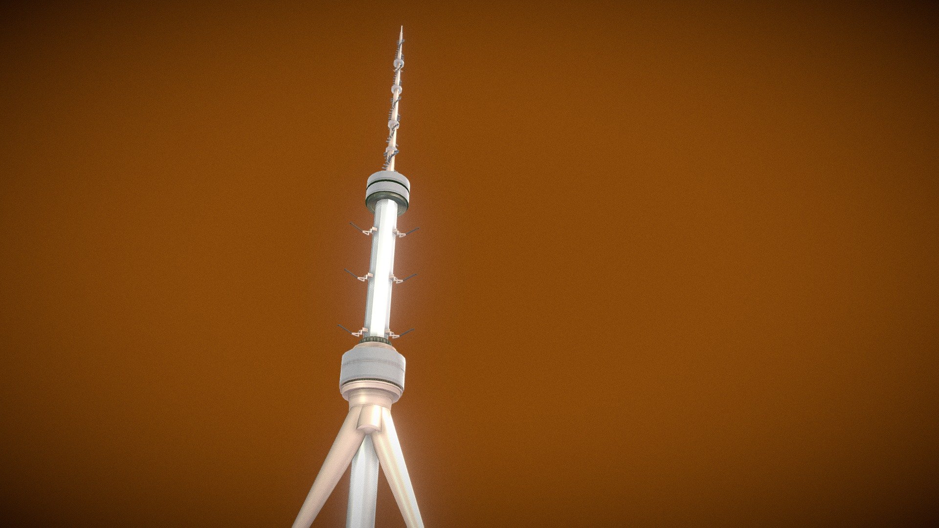 Tashkent Tower - Download Free 3D model by Nurali (@nurali_cg) [a051583 ...