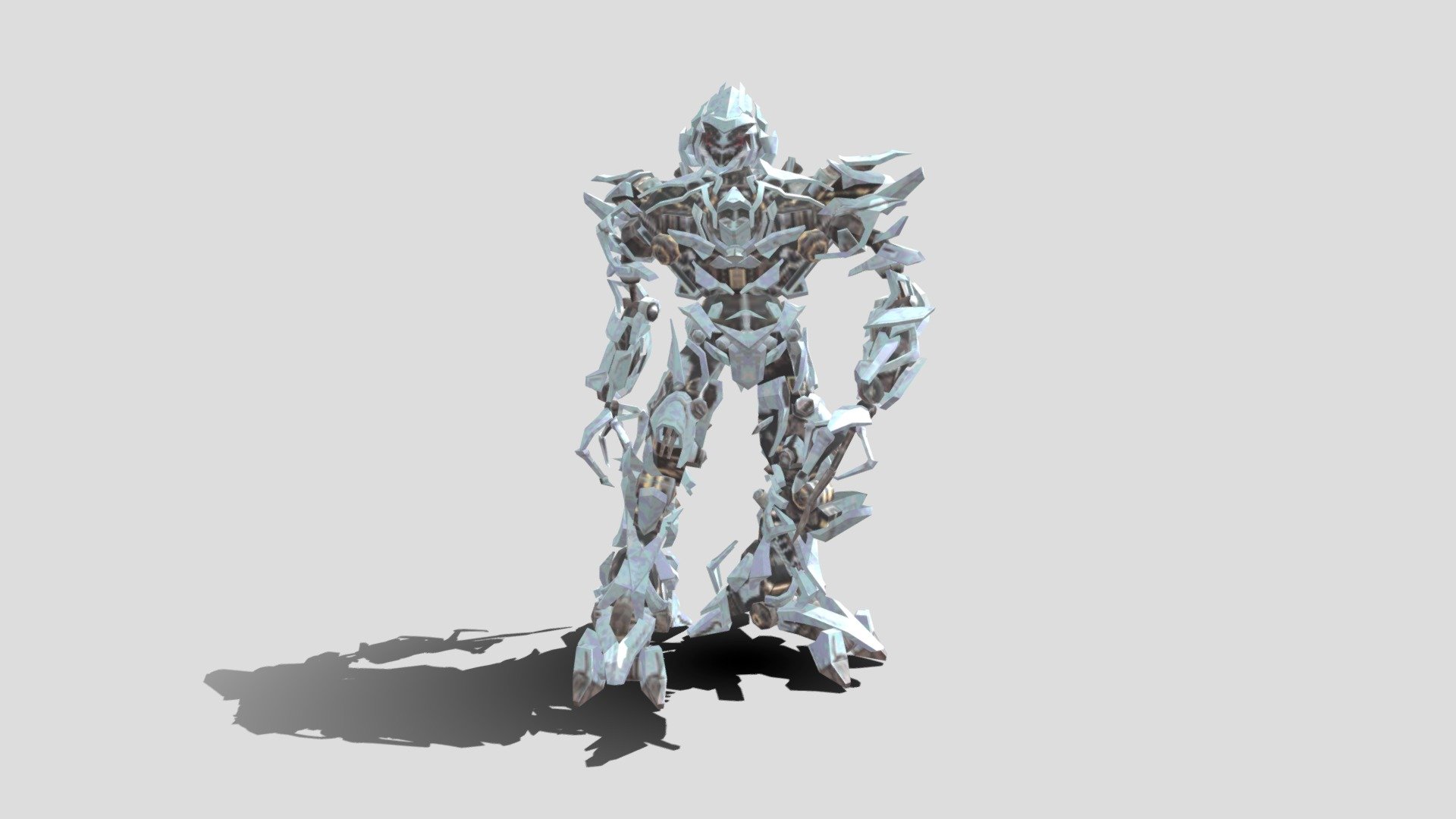 Megatron 2007 Model - Download Free 3D model by Pipogame ...
