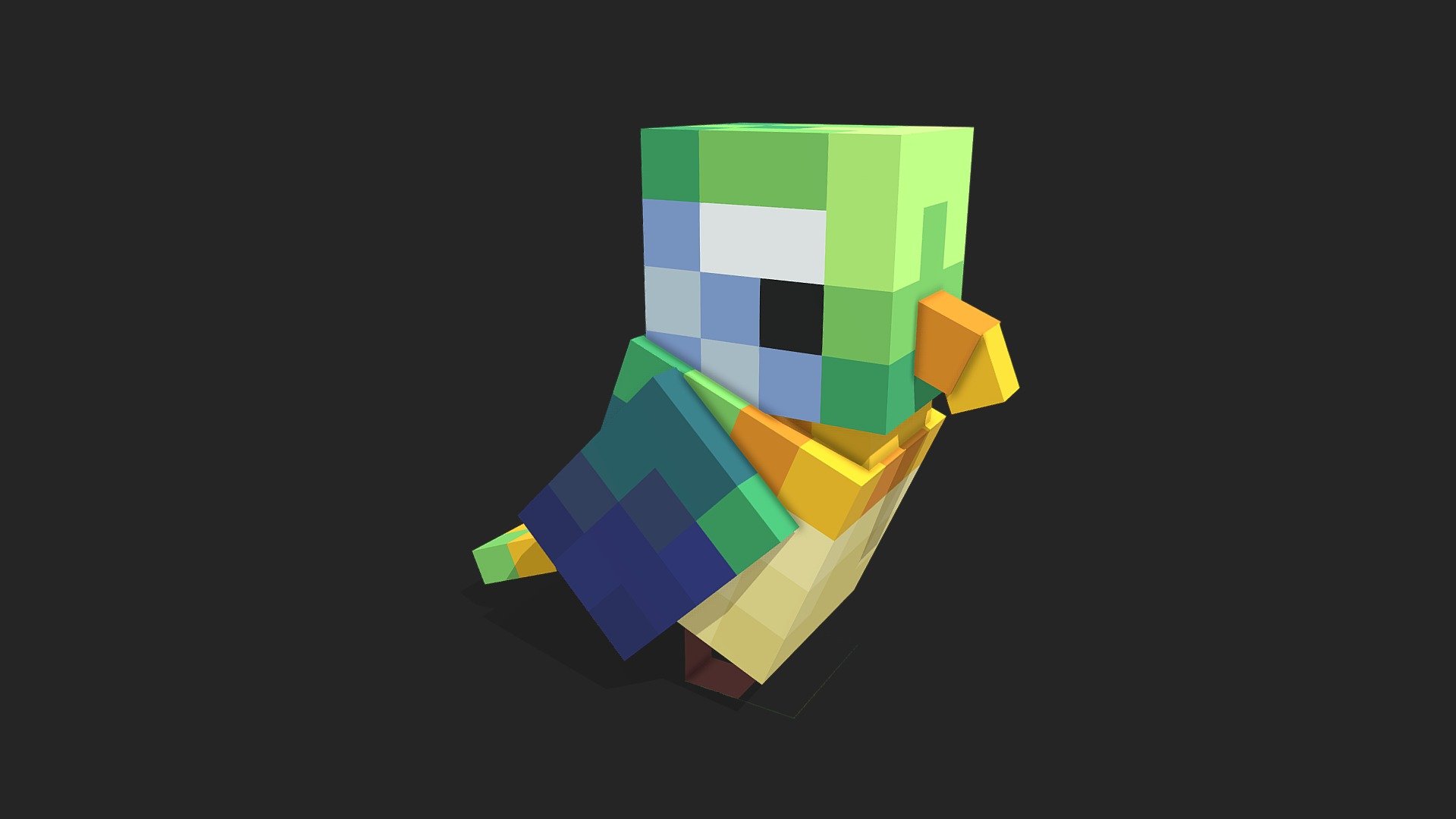 [ COMMISSION ] Parrot Michale - 3D model by APYG [a0526aa] - Sketchfab