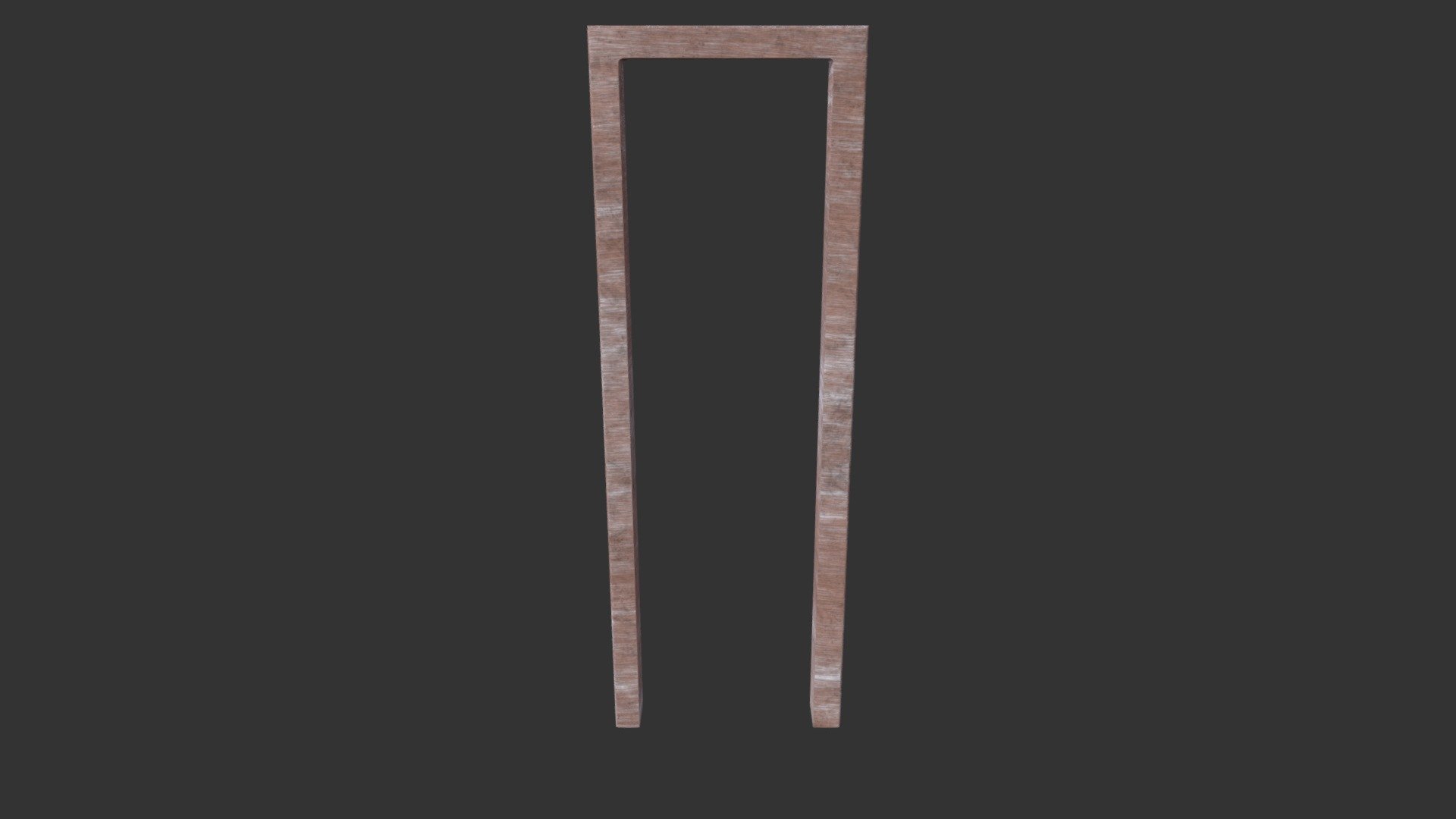 Wooden Door Frame - Download Free 3D model by RubaQewar [a052f73 ...