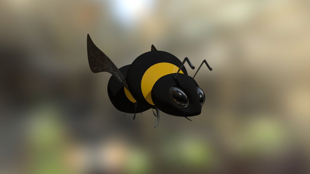 Small Bee - 3D model by Jhoseph.3D [a053181] - Sketchfab