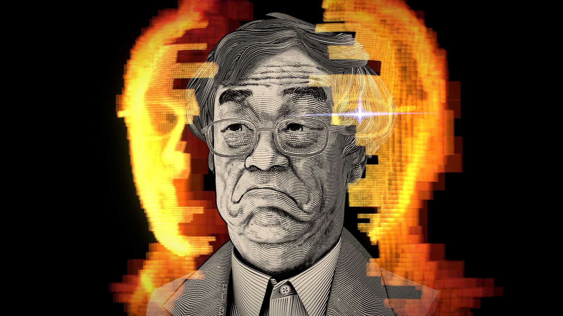 【SATOSHI NAKAMOTO】 - 3D model by zammon [a05473c] - Sketchfab