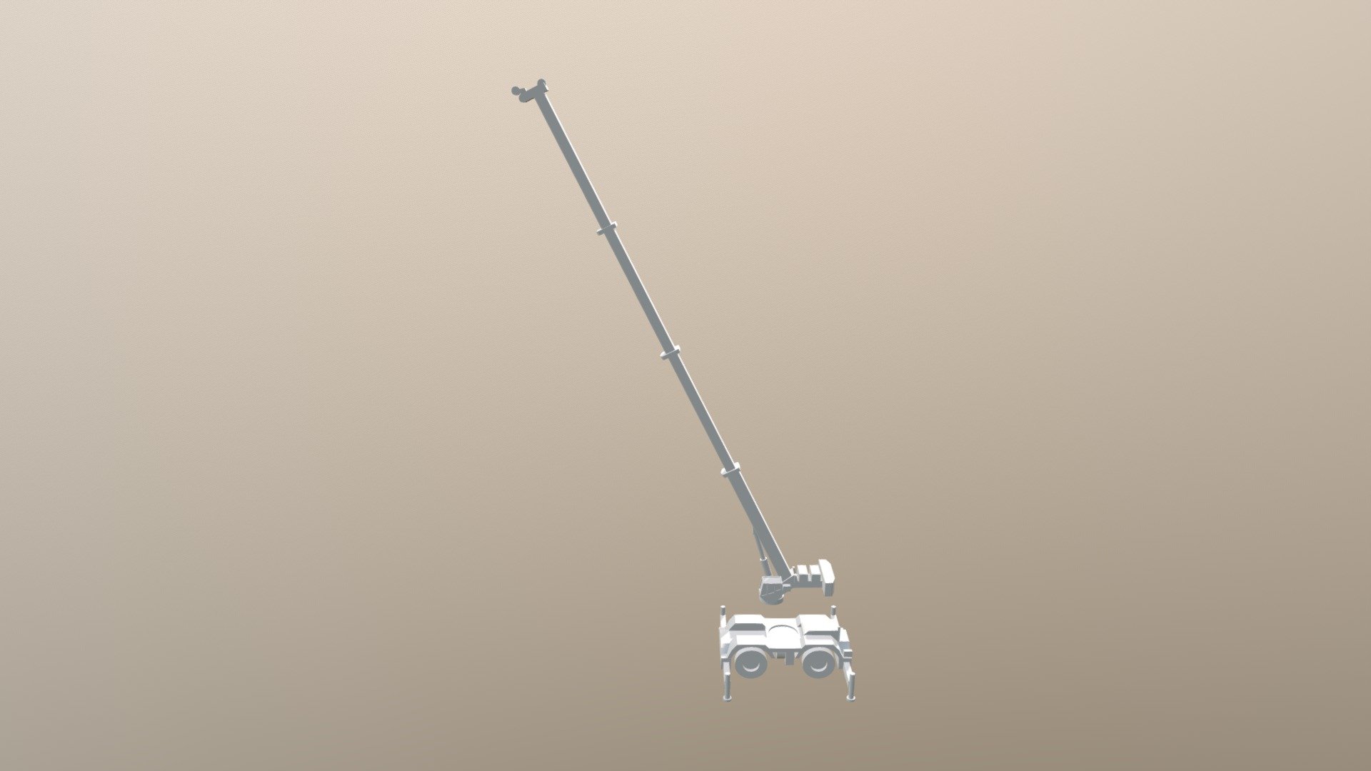 Grove 700E Boom Extended - 3D model by TwistedMike [a055139] - Sketchfab