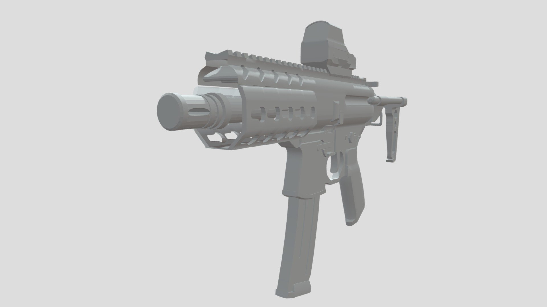 Gun - 3D model by vinny20132 [a0557a1] - Sketchfab
