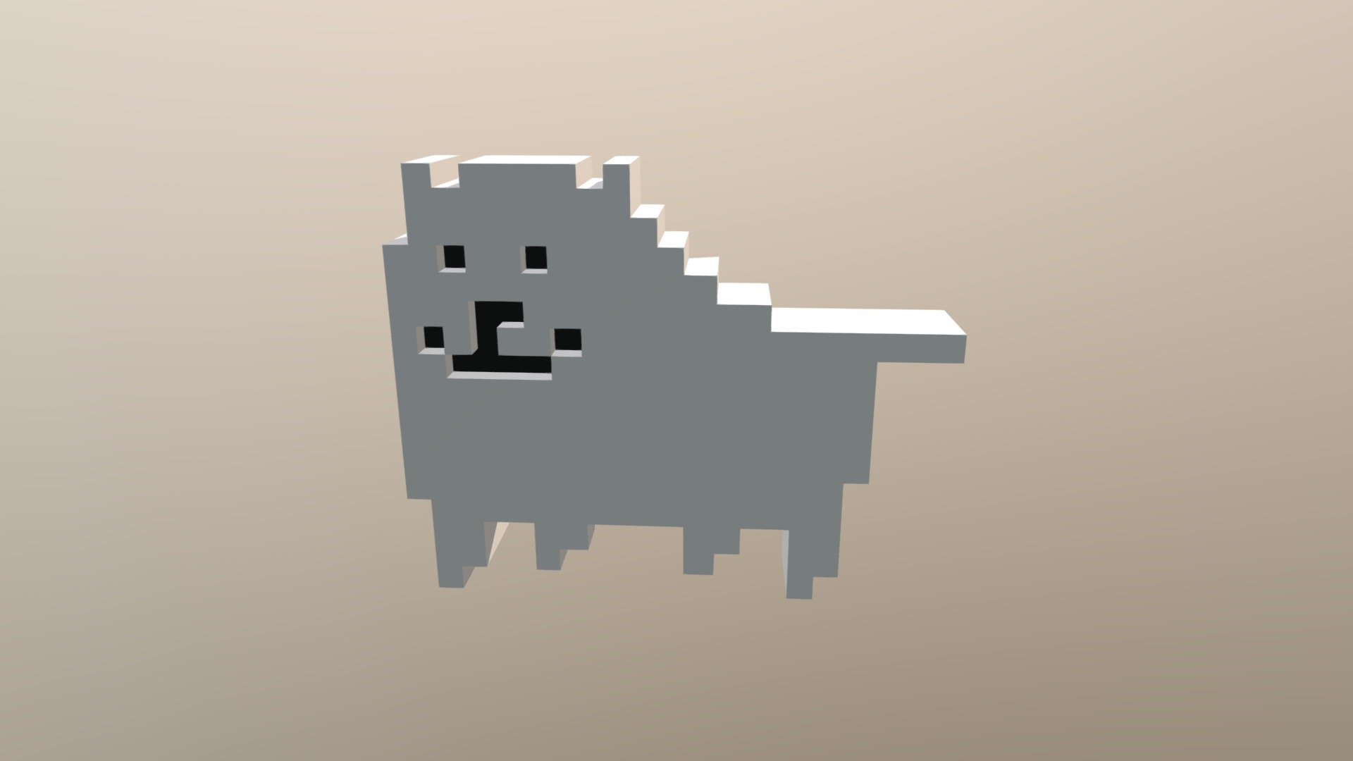 Tobyfox - 3D model by shizvayne [a055e6f] - Sketchfab