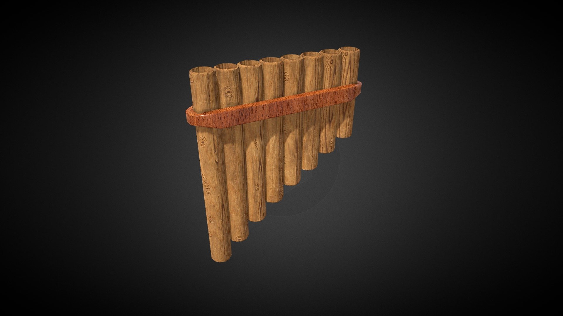 Pan Pipes // 排箫 - Buy Royalty Free 3D model by SeaMelon-Sea [a057598 ...