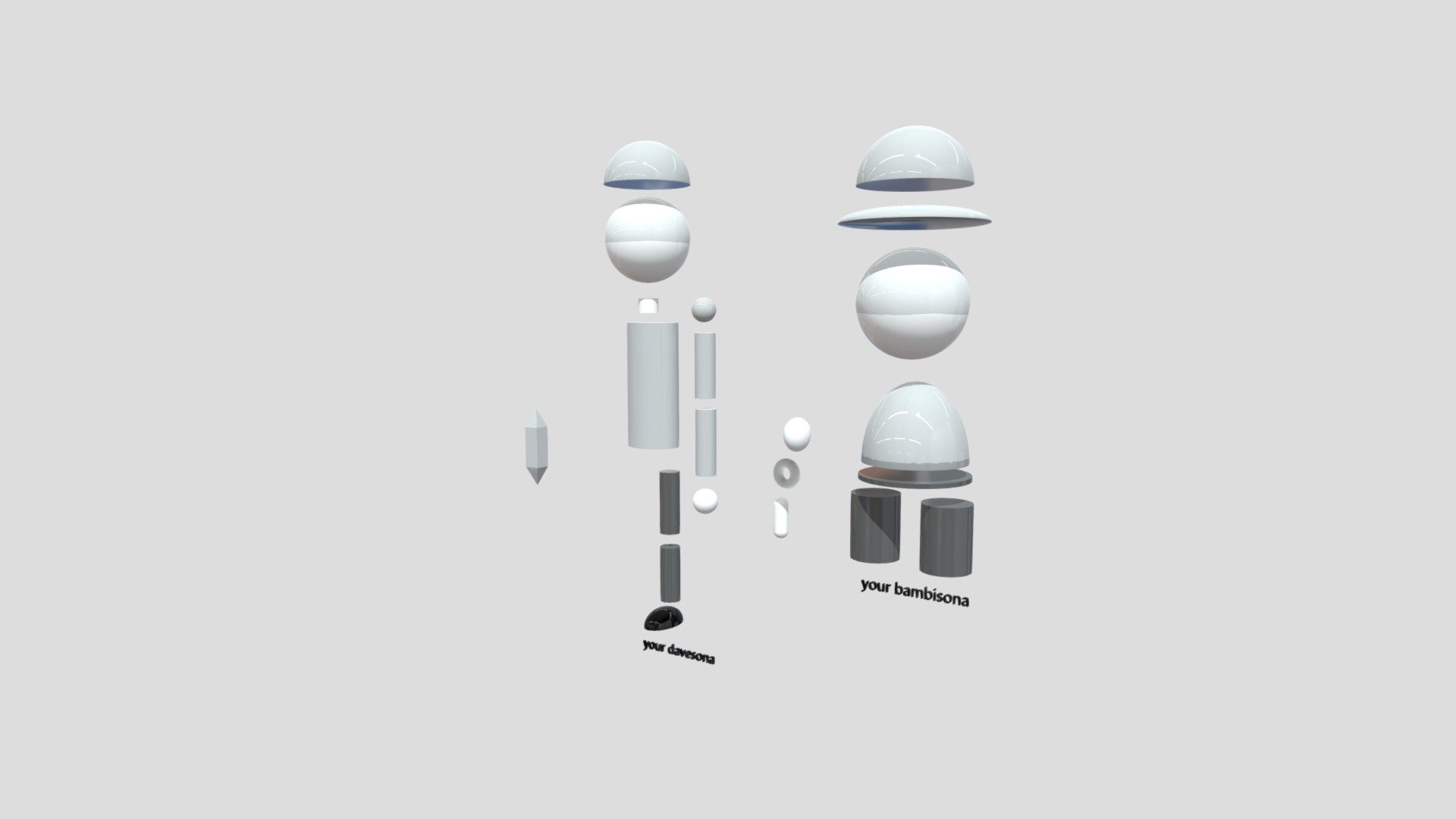 bambisona-and-davesona-bases - 3D model by Lembi_the_Bambisona ...