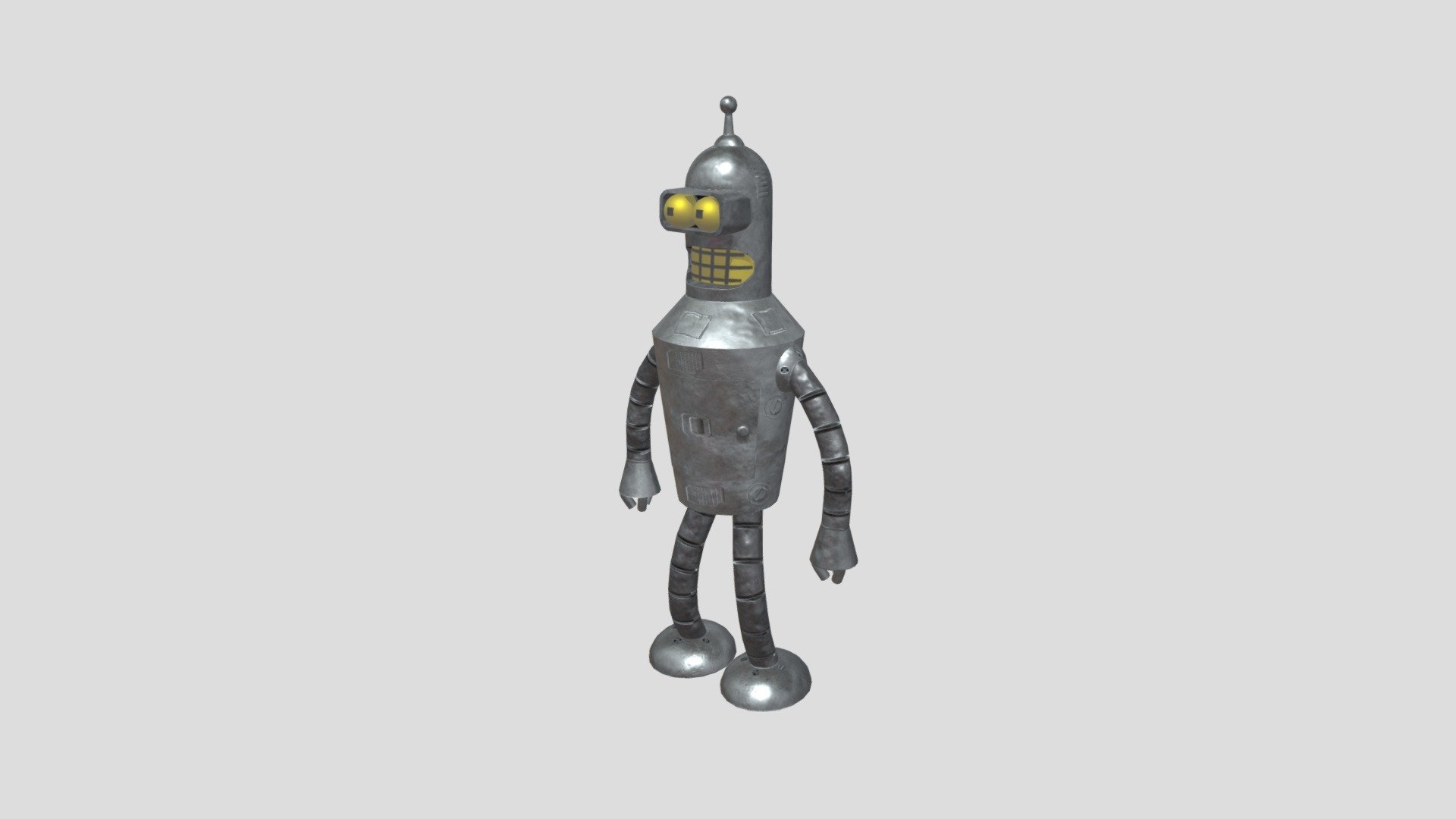 Bender - Download Free 3D model by mikigoku4 [a057963] - Sketchfab