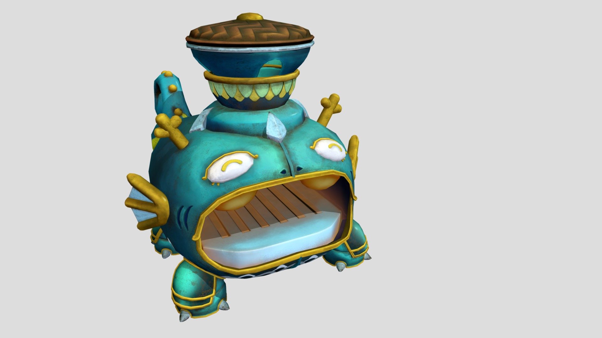 Dragon Oven- Lauren - 3D model by blakepennell [a057e67] - Sketchfab