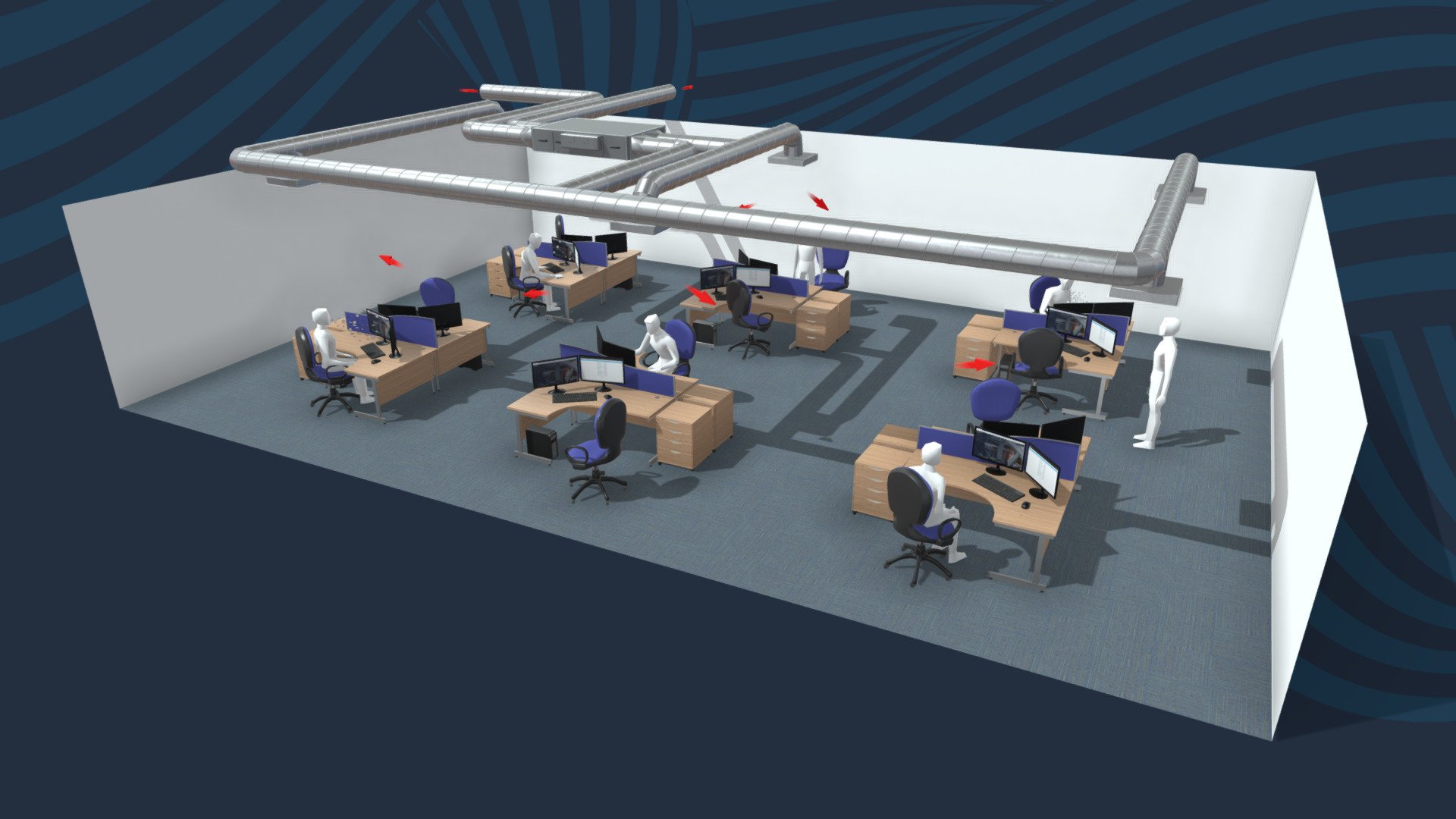 Haven - Current Office Ventilation Philosophy - 3D model by Nuaire ...