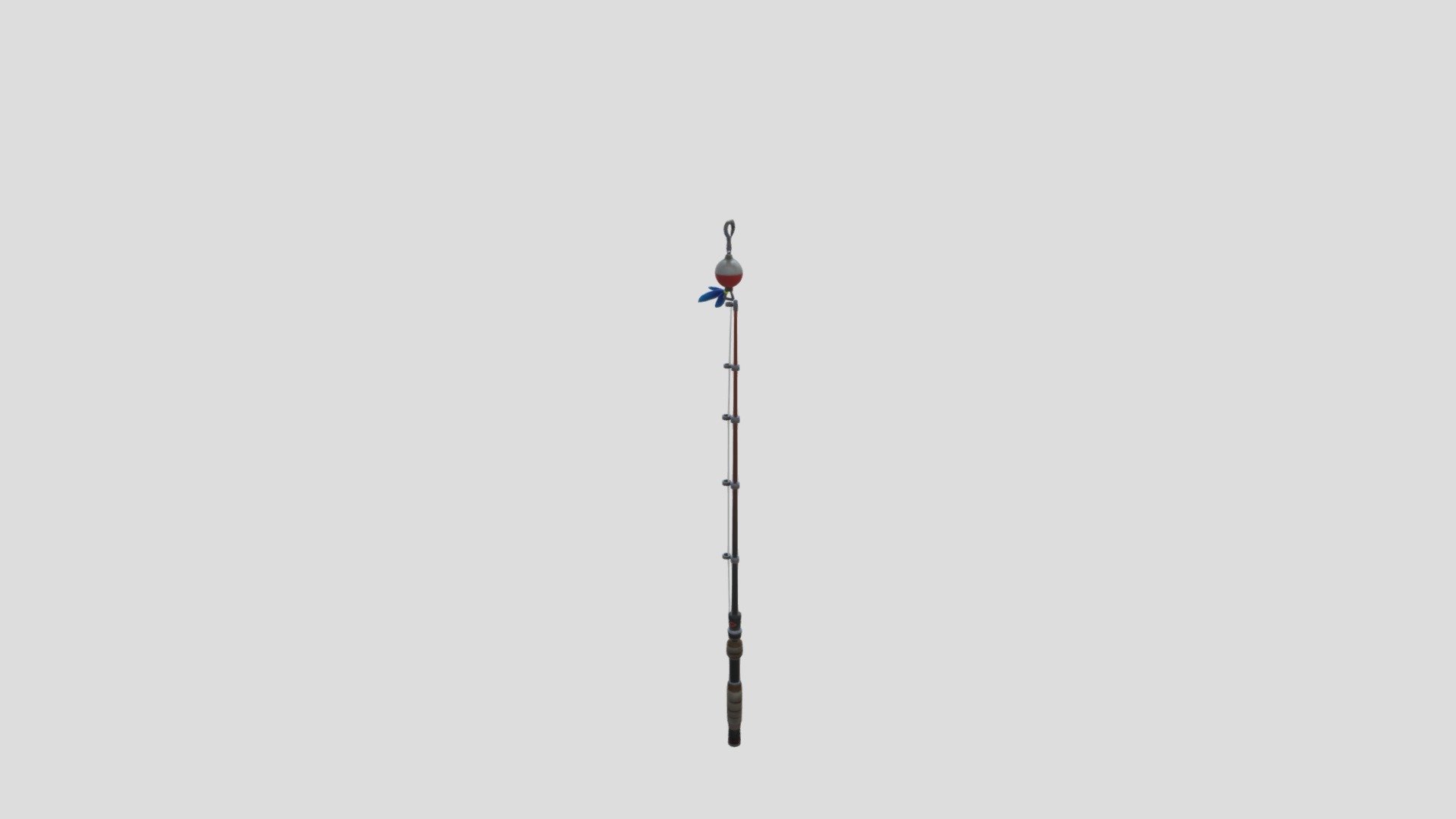 Fishing Rod - Download Free 3D model by Remi With a m16 ...