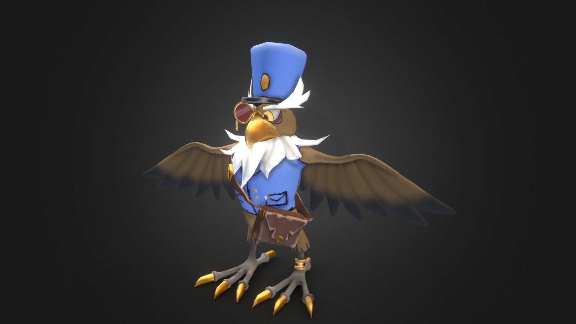 Hawk_Boss - 3D model by jsorens (@Jotunungen) [a05a749] - Sketchfab