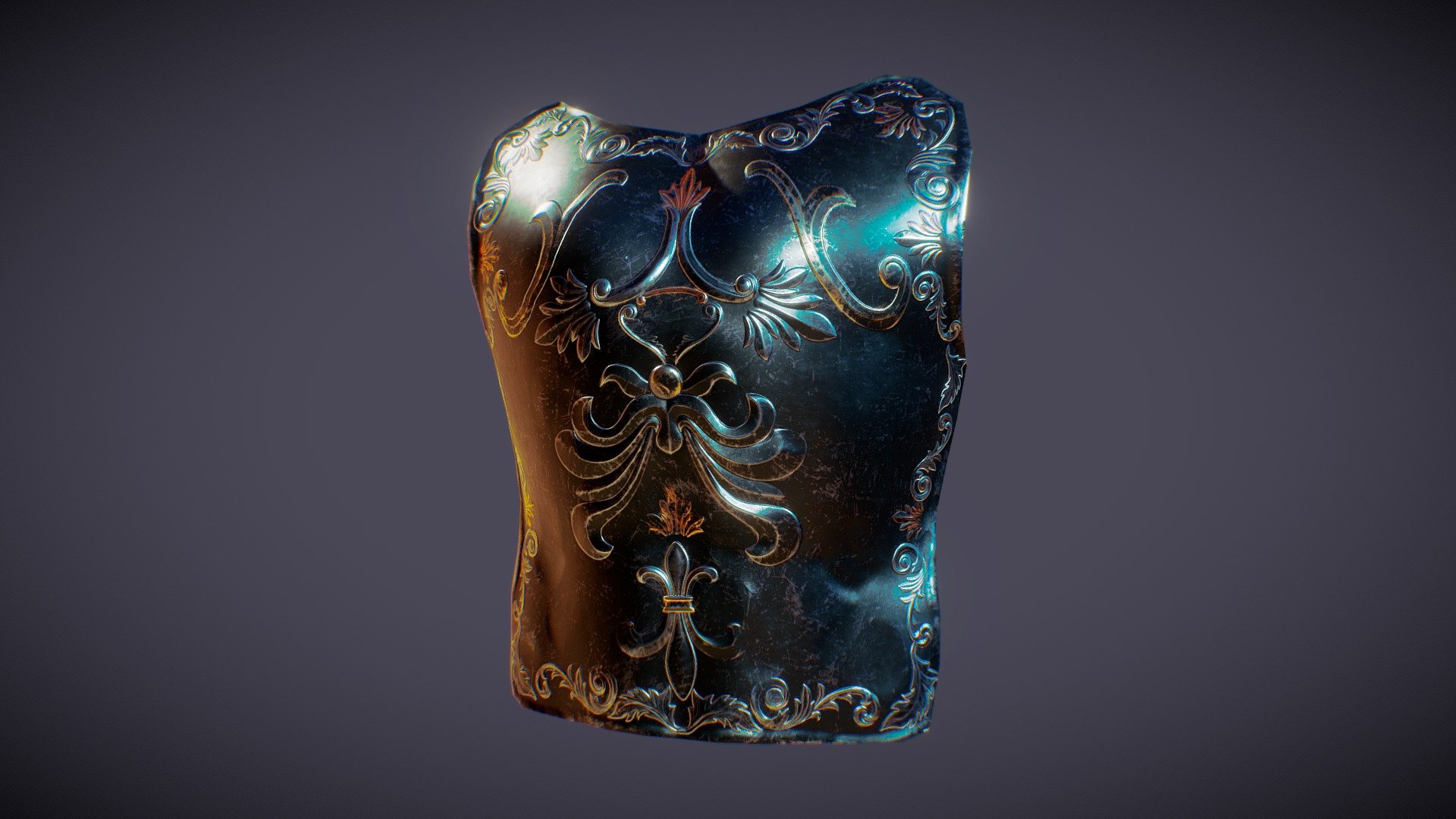 Medieval Armor - 3D model by juliovelazquez [a05b1a7] - Sketchfab