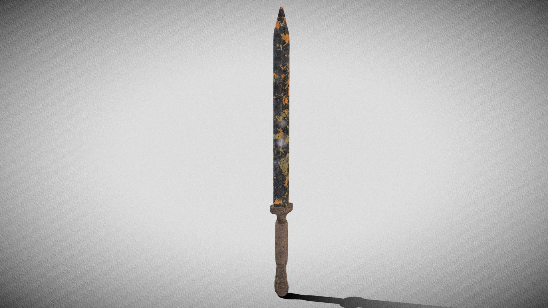 Old ruined condor mainz gladius sword - Download Free 3D model by ...
