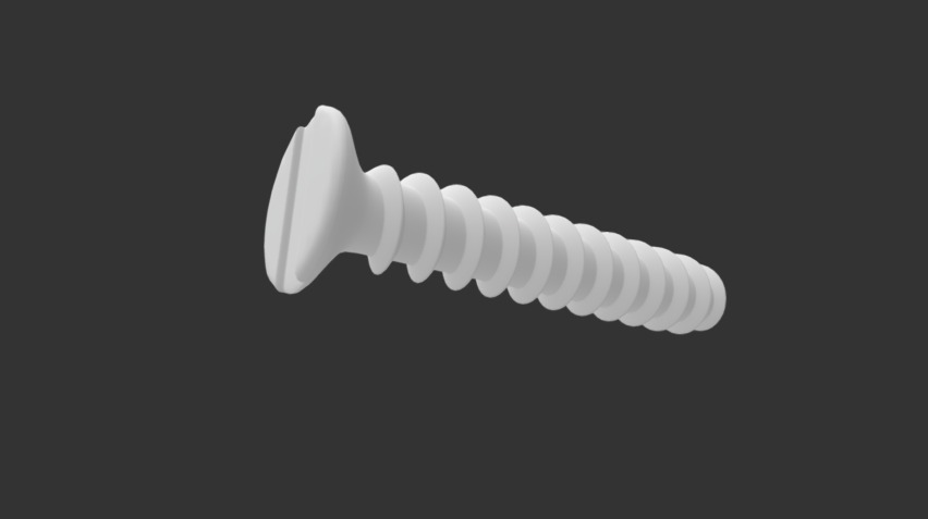 Simple Screw - Download Free 3D model by Johannes R. (@selkie3d ...