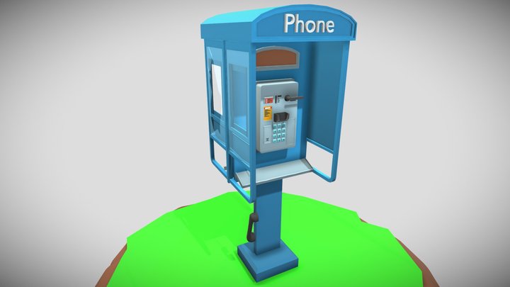 Phonebooth 3D models - Sketchfab
