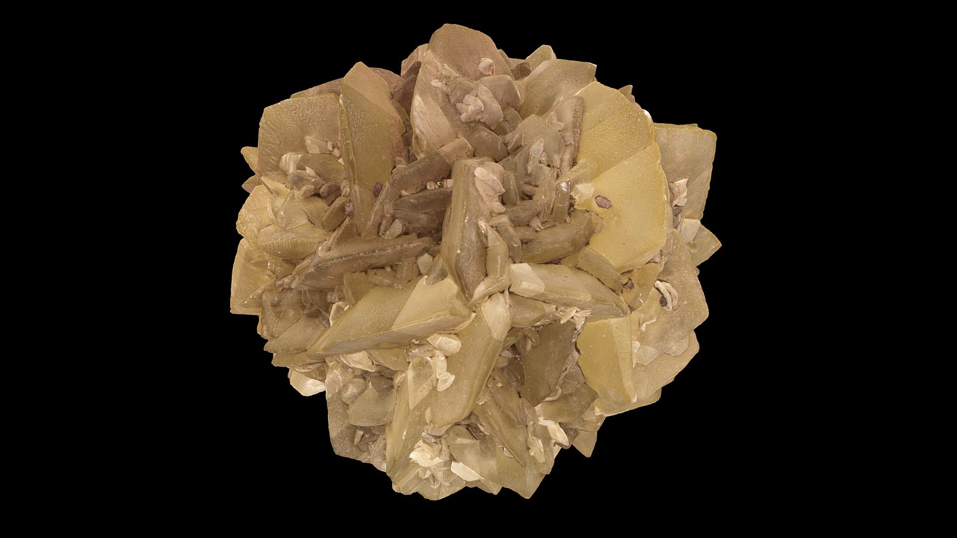 Gypsum rose 9-9 - Download Free 3D model by rocksandminerals [a05be4b ...