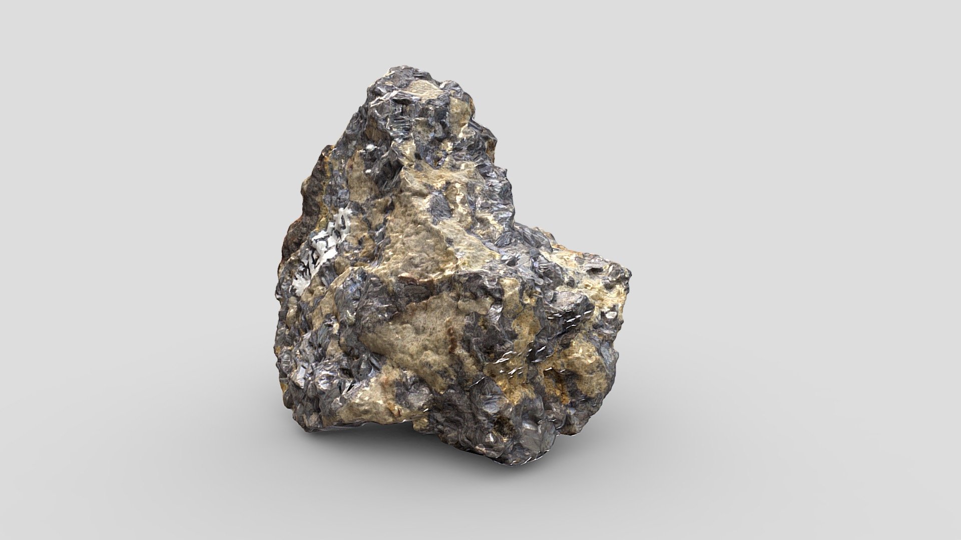 Native Antimony - Download Free 3D model by The Watt Institution ...