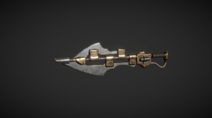Steam Punk Sword - 3D model by venetian65 (@pielikepoly) [a05d664 ...