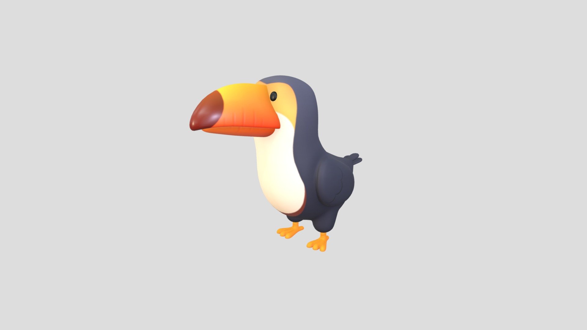 Character312 Toucan - Buy Royalty Free 3D model by BaluCG [a05d9c4 ...