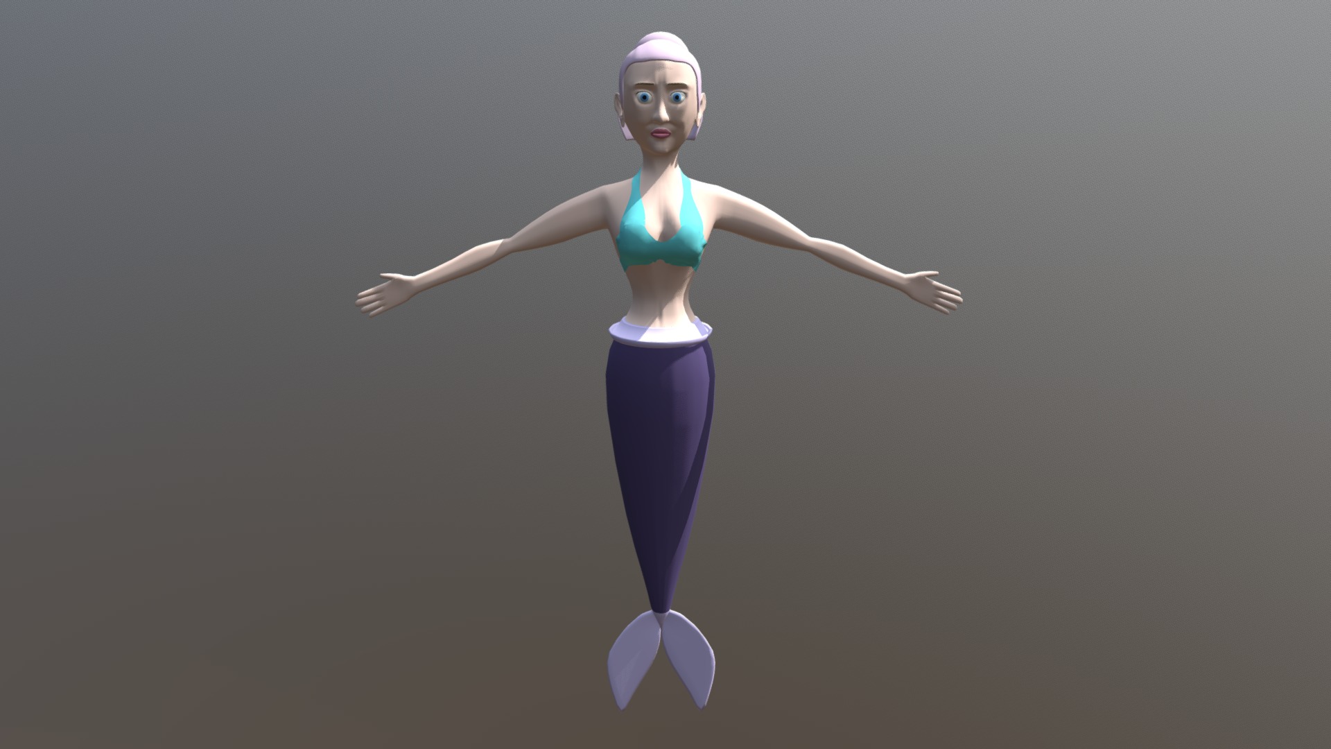 Mermaid - 3D model by atasovac [a05ded3] - Sketchfab