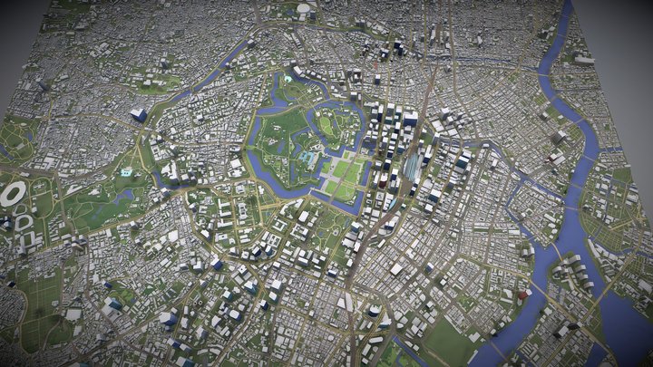Tokyo 3D models - Sketchfab