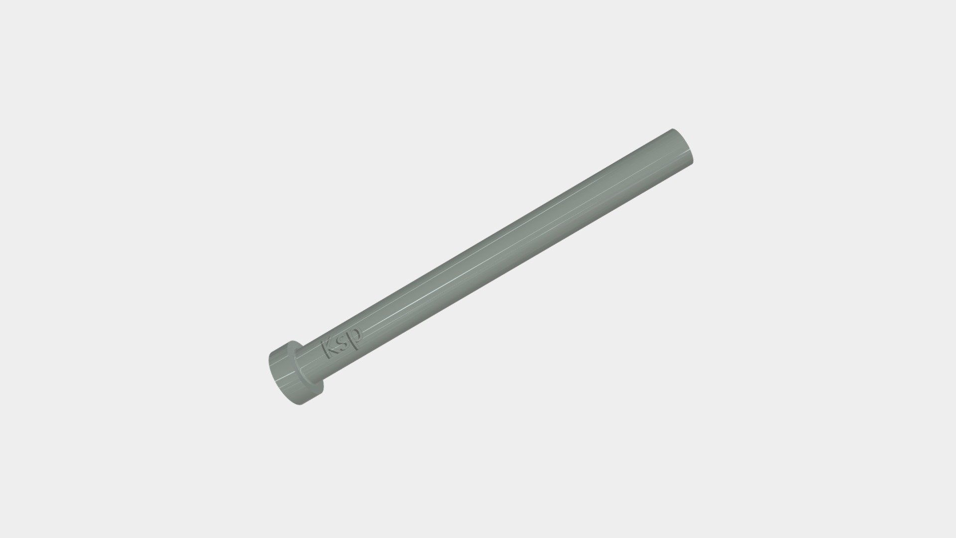 Ejector Pin, Cylindrical Head - 3D model by kspHome [a05ec10] - Sketchfab