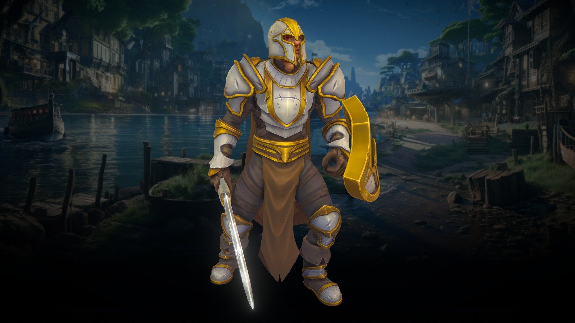Stylized Human Male Sentinel (Outfit) - 3D model by N-hance Studio ...