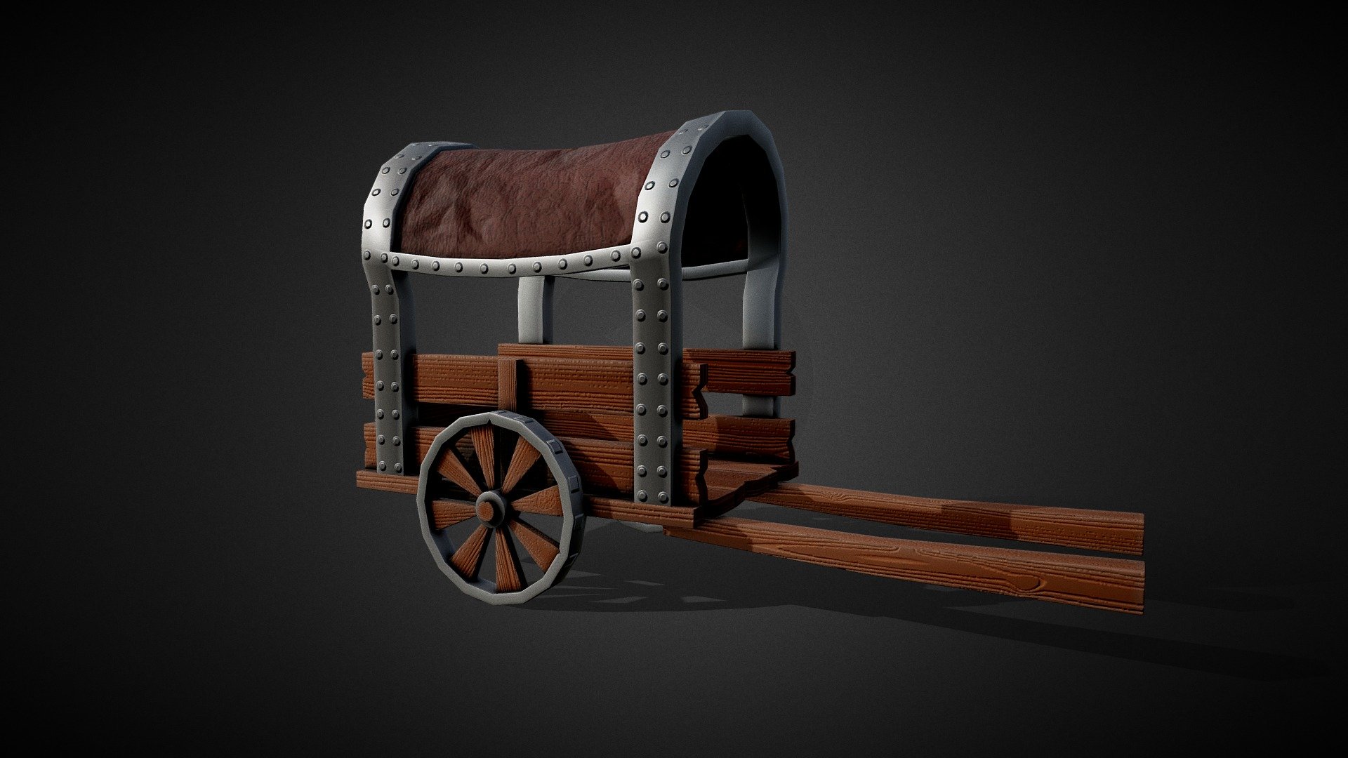 Stylized Cart - Tutorial Included - Buy Royalty Free 3D model by ...