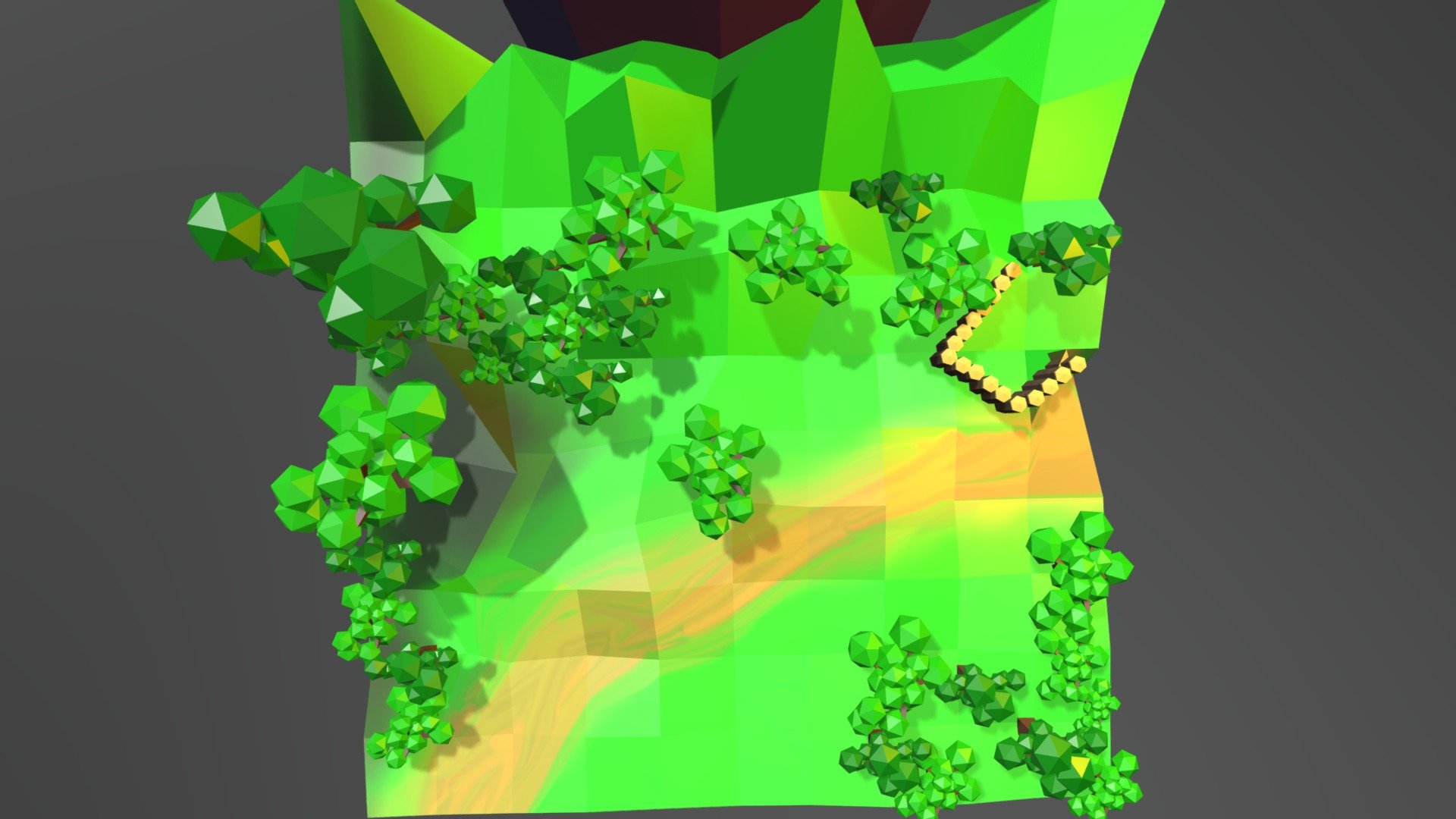 3D Low poly environment - 3D model by Zealo [a060ff7] - Sketchfab