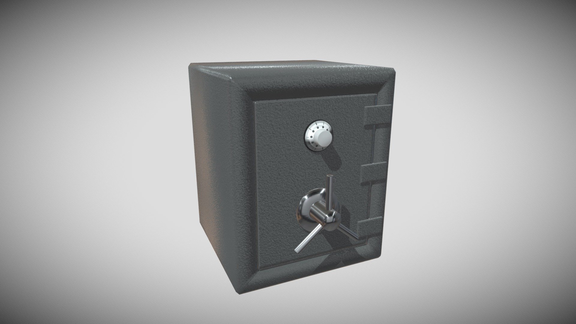Safe (Closed) - 3D model by Bubba (@bubba_) [a0611e4] - Sketchfab