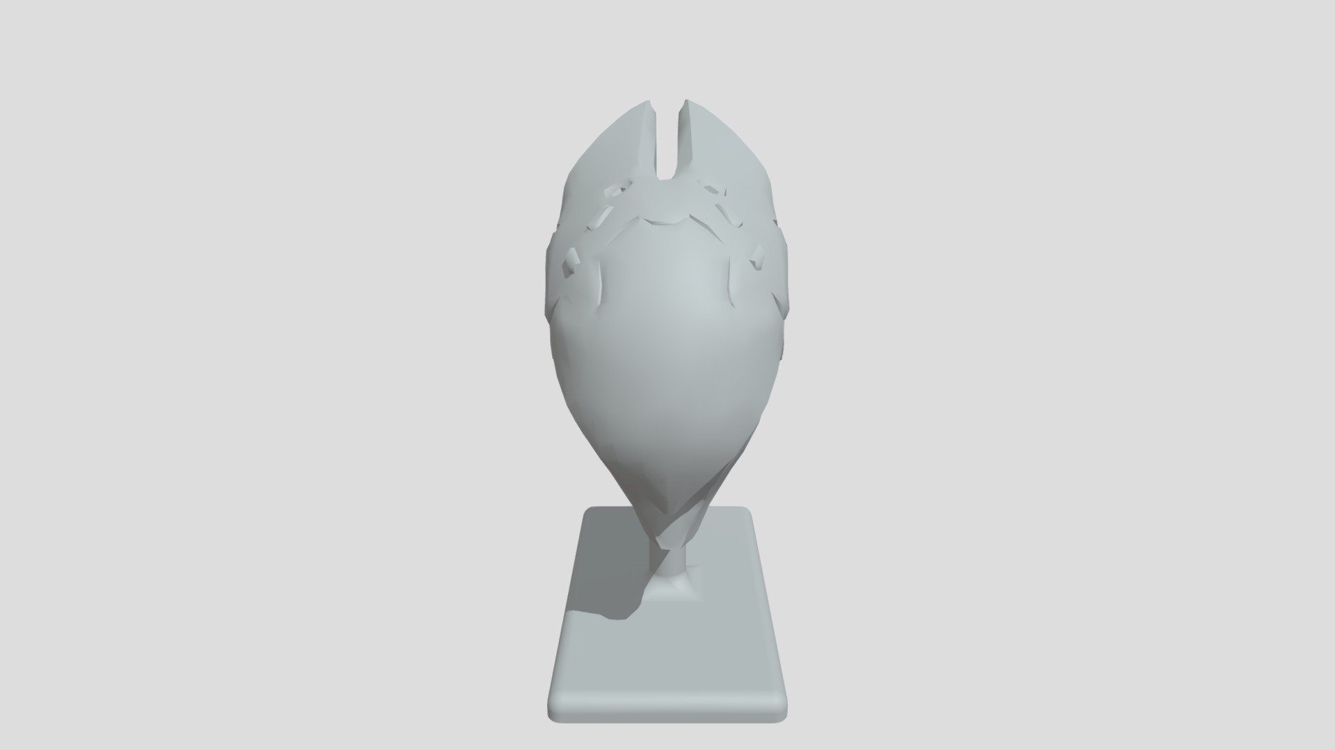 Anthem Interceptor head on pedestal - Download Free 3D model by ...