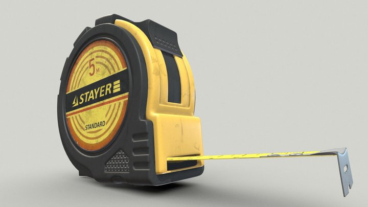 Tape-measure 3D models - Sketchfab