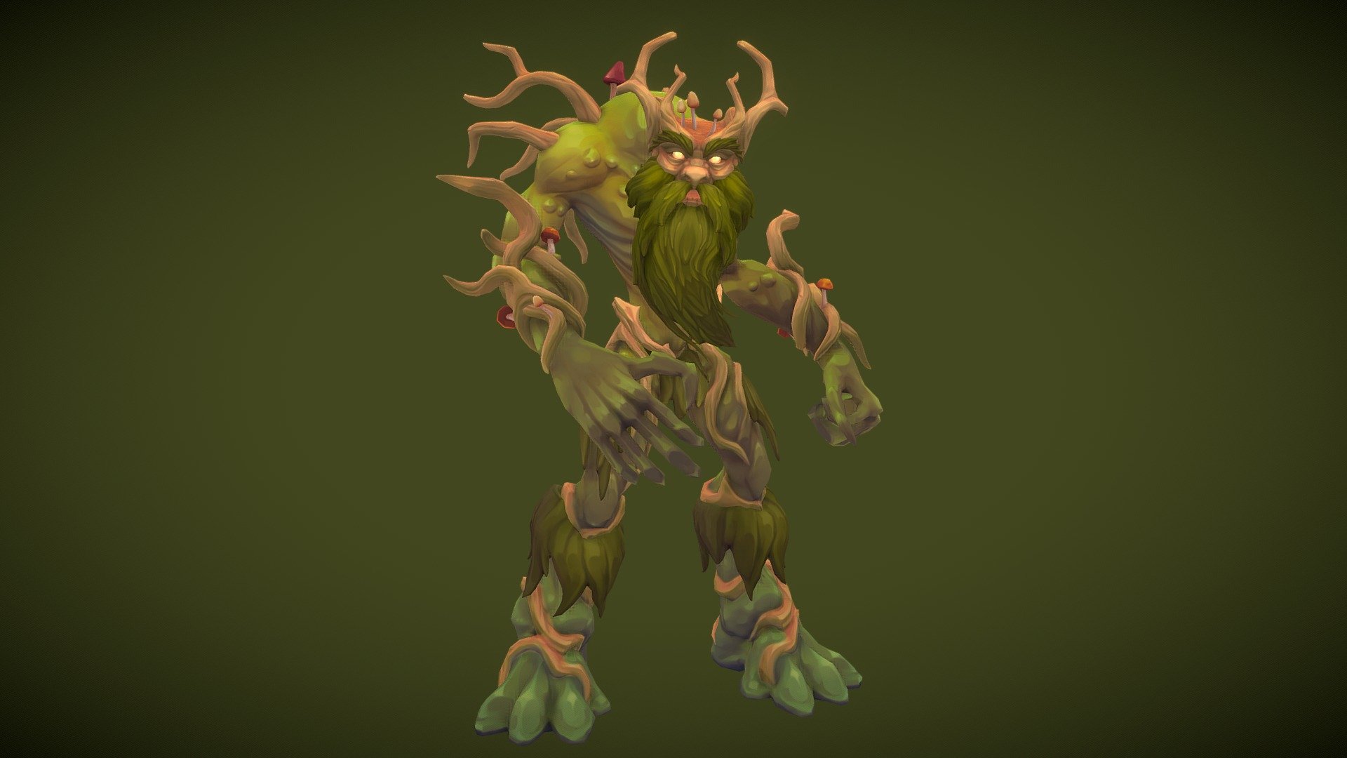 Stylized Swamp Giant - 3D model by N-hance Studio (@Malice6731 ...