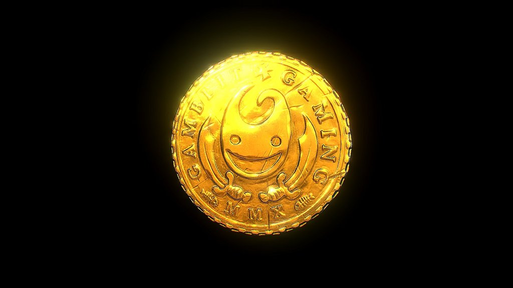 golden pirate coin dabloon - 3D model by Trey Sharp (@sharp3d) [a0637c0 ...