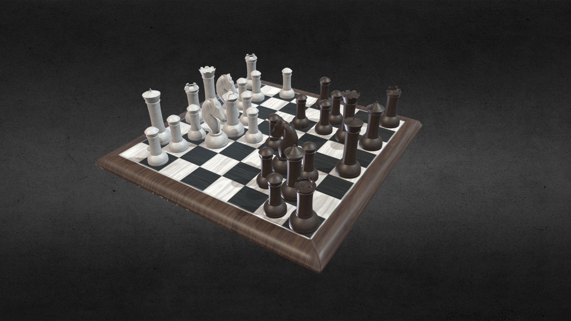 Chess board - Buy Royalty Free 3D model by uwurkowo [a06471c ...