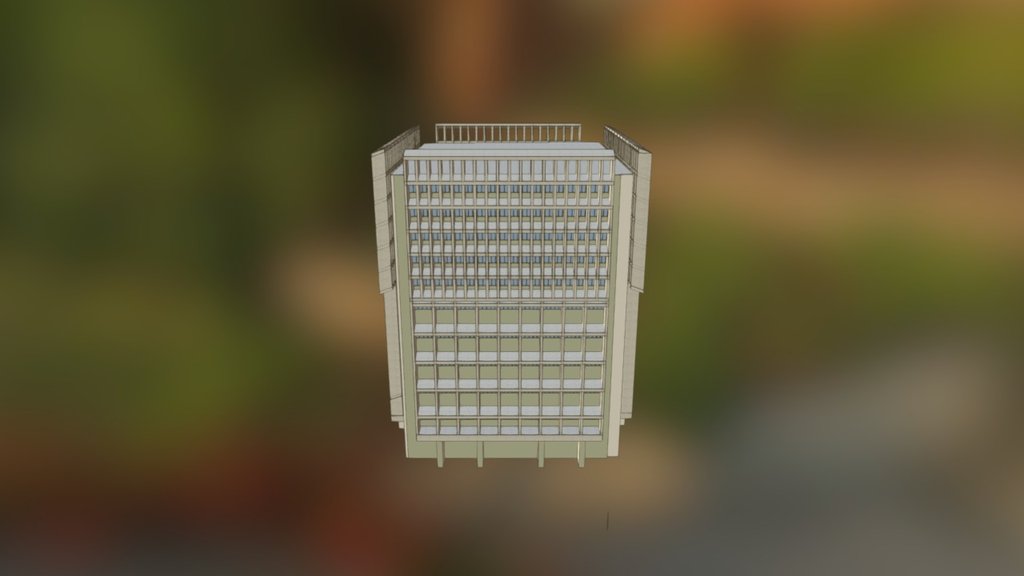 Knowles Building - 3D model by u3528526 [a065075] - Sketchfab