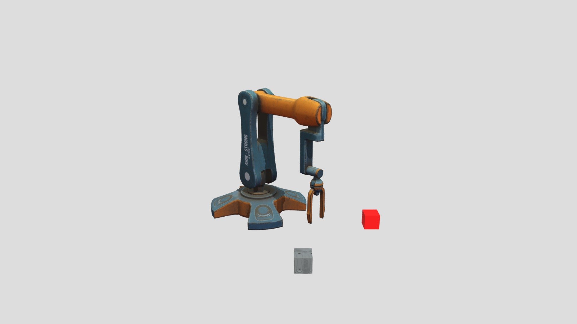 RobotArm Move AnimRobotArm Move - 3D model by Ryan Moore (@ry.moore2003 ...