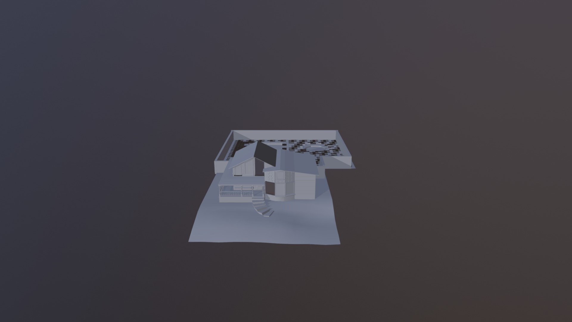 Speed House Model Untextured - 3D model by Jonathan Colwell (@Priority0 ...