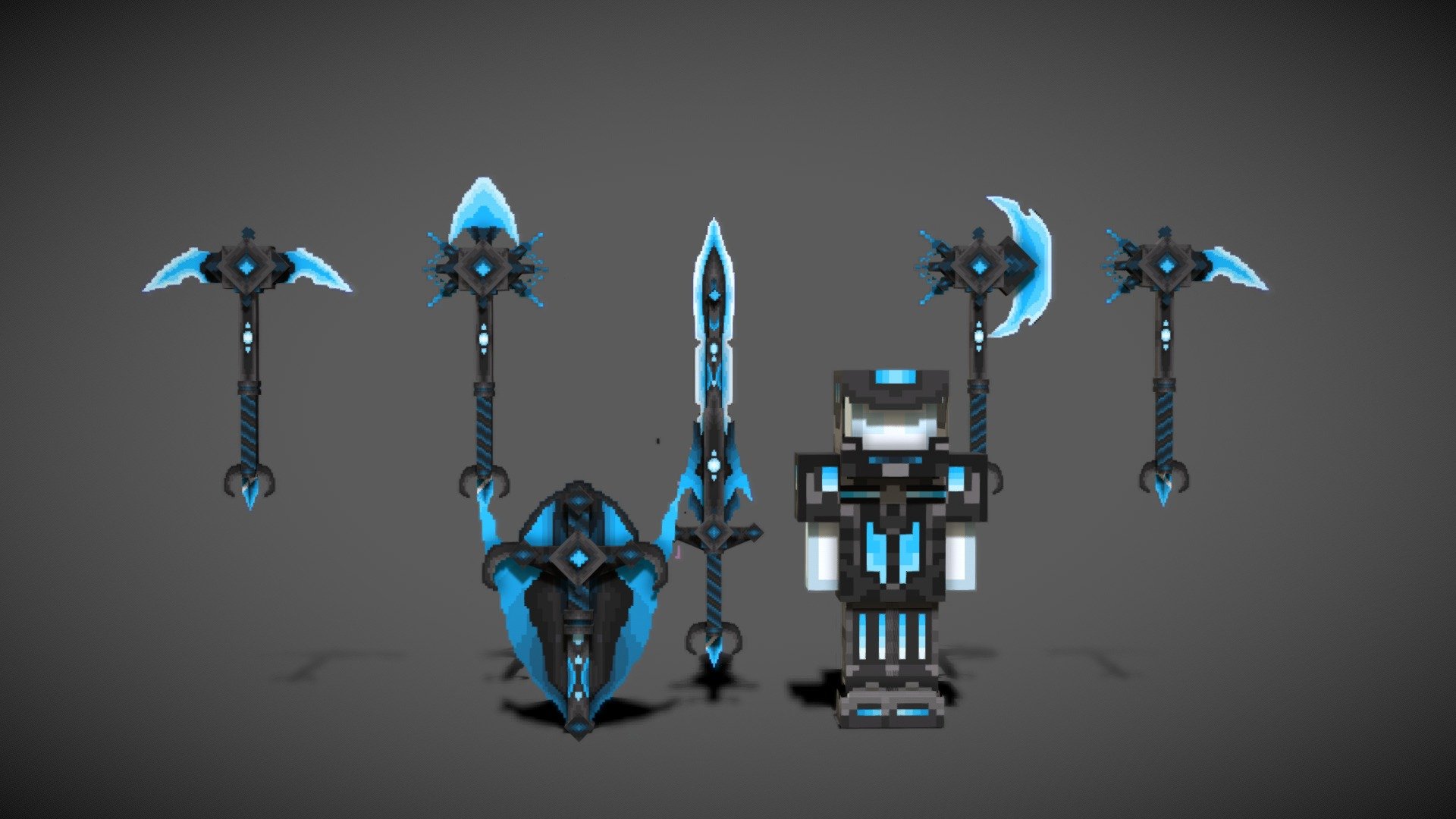 Cosmic Shadow Collection - 3D model by MickeySr [a068898] - Sketchfab