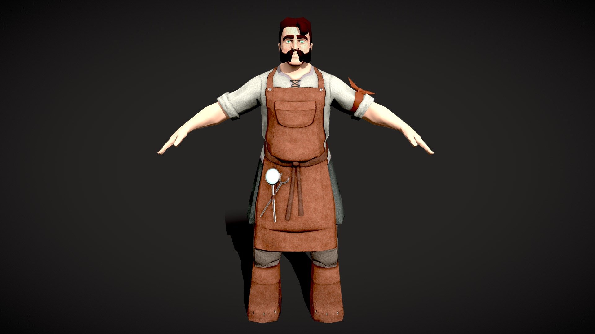 Innkeeper - 3D model by VIAdvena (@hard3d) [a068fb1] - Sketchfab