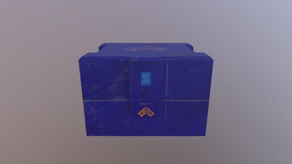 Sci-Fi Storage Crate (Medium) - 3D model by Harv (@hsetterfield ...