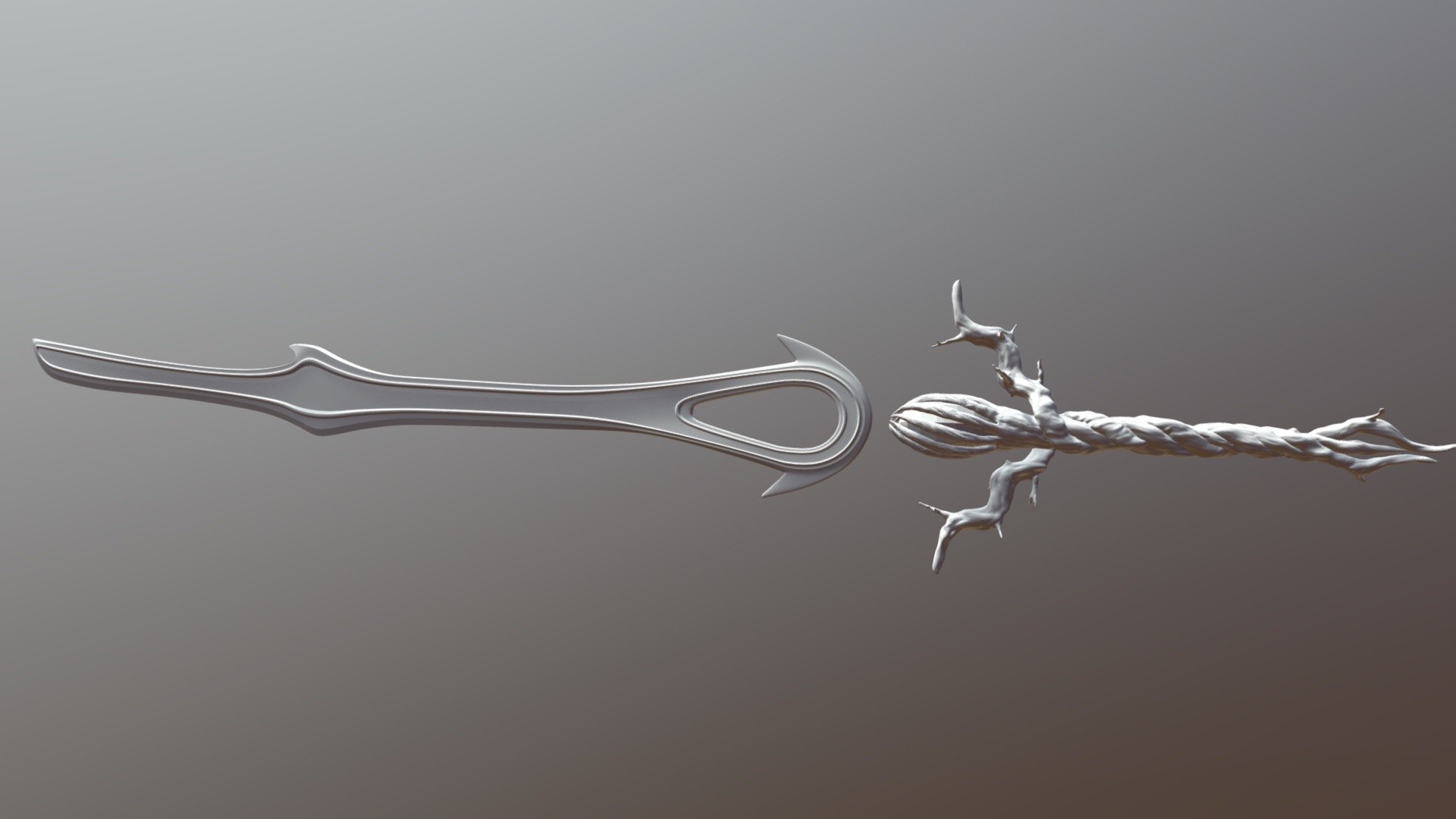 Magic Sword Hi Res - 3D model by mnpoldrugo [a069b7d] - Sketchfab