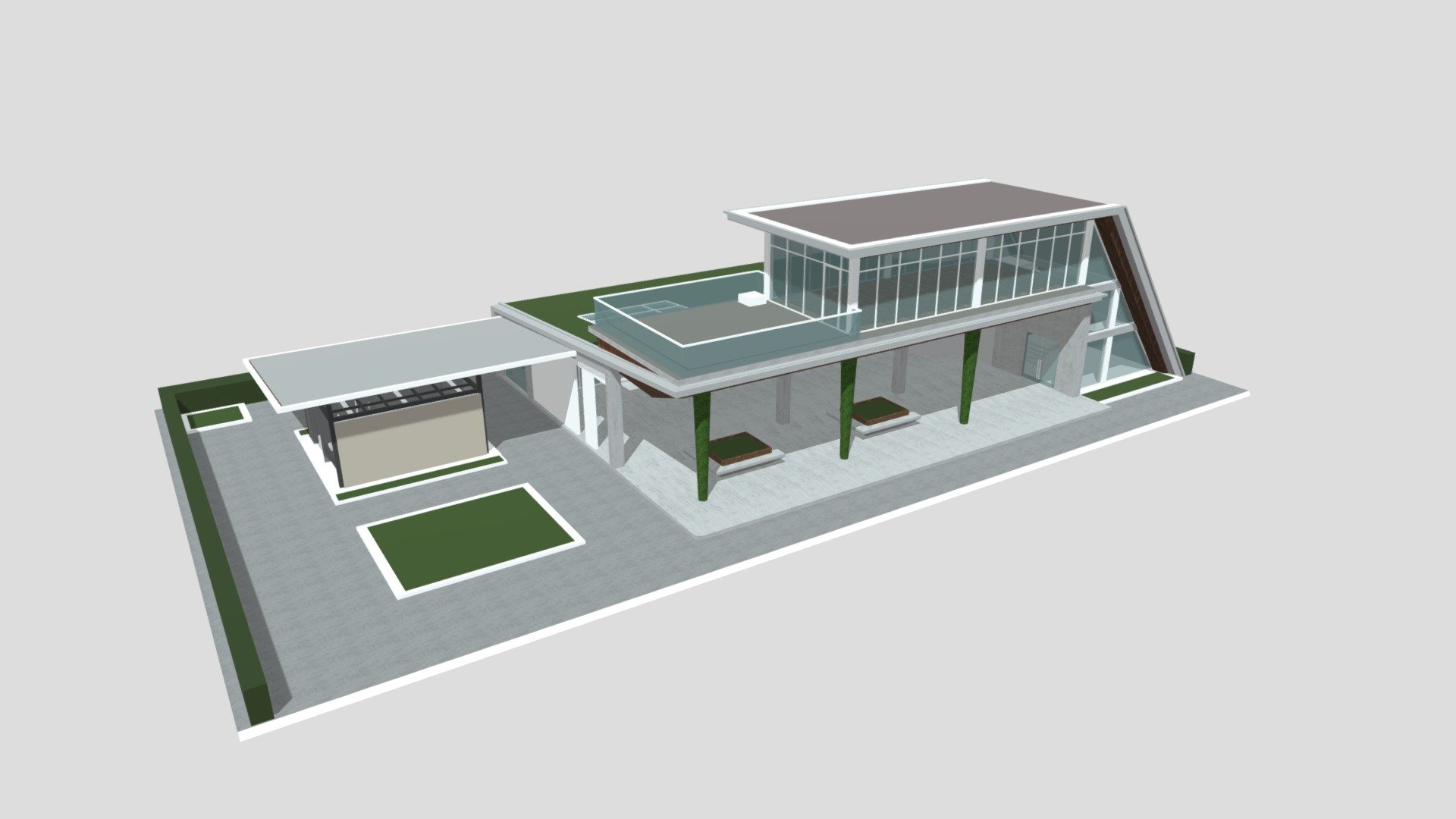 GC Building - 3D model by PheakdeyVandy [a06b779] - Sketchfab
