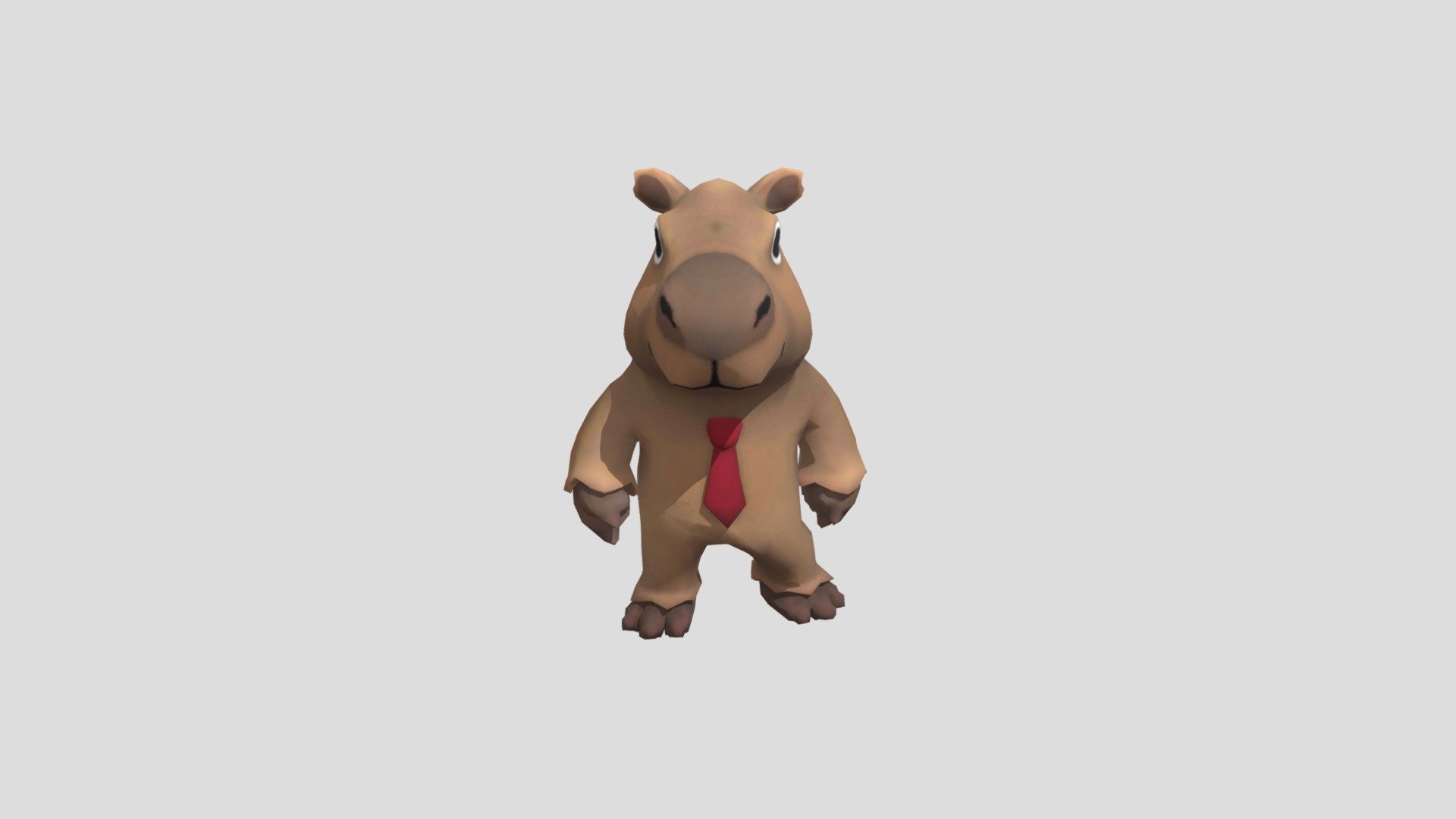 Capybara - Download Free 3D model by gamersito ...