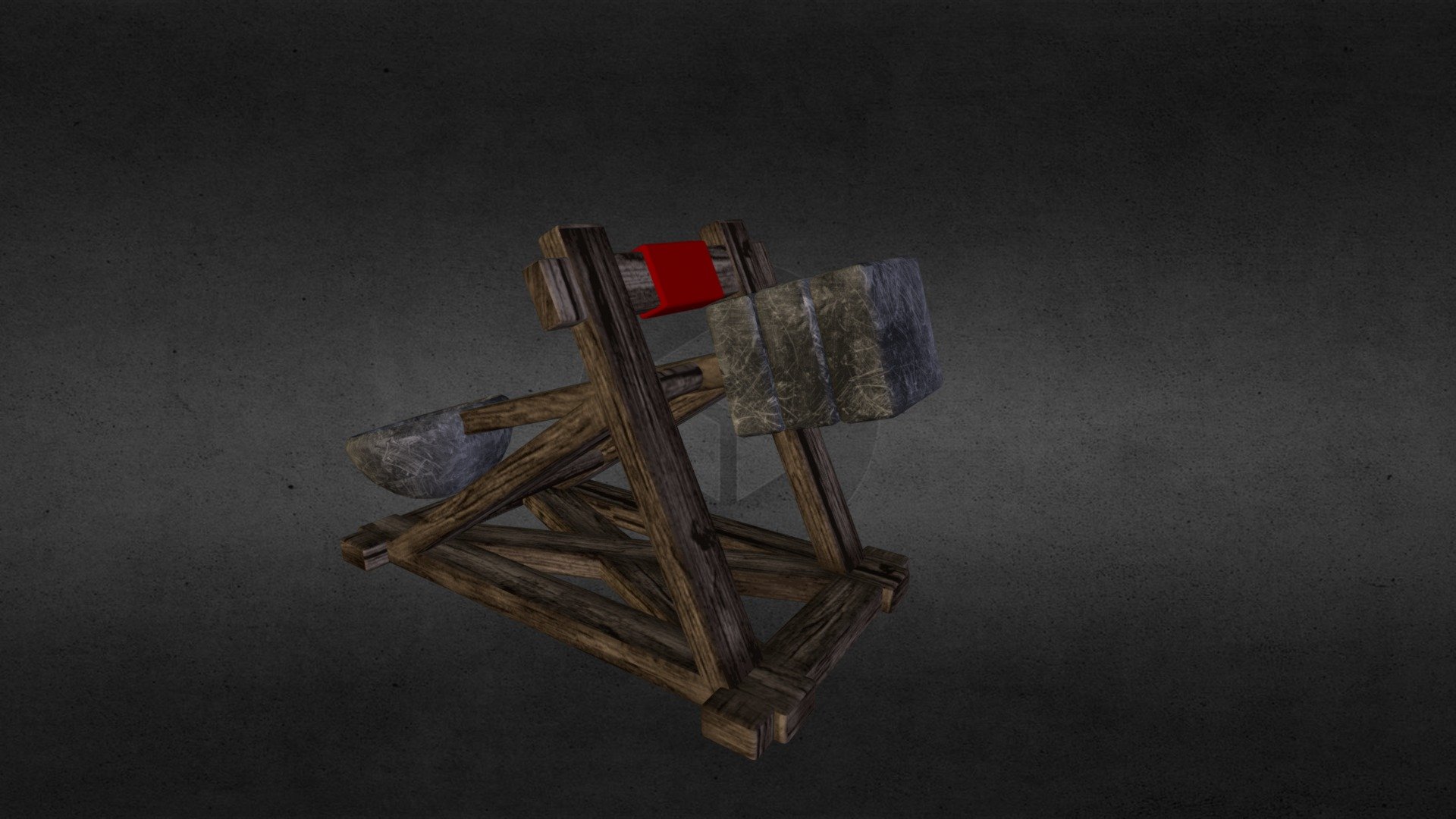 Catapult - 3D model by dinkelborg [a06e759] - Sketchfab