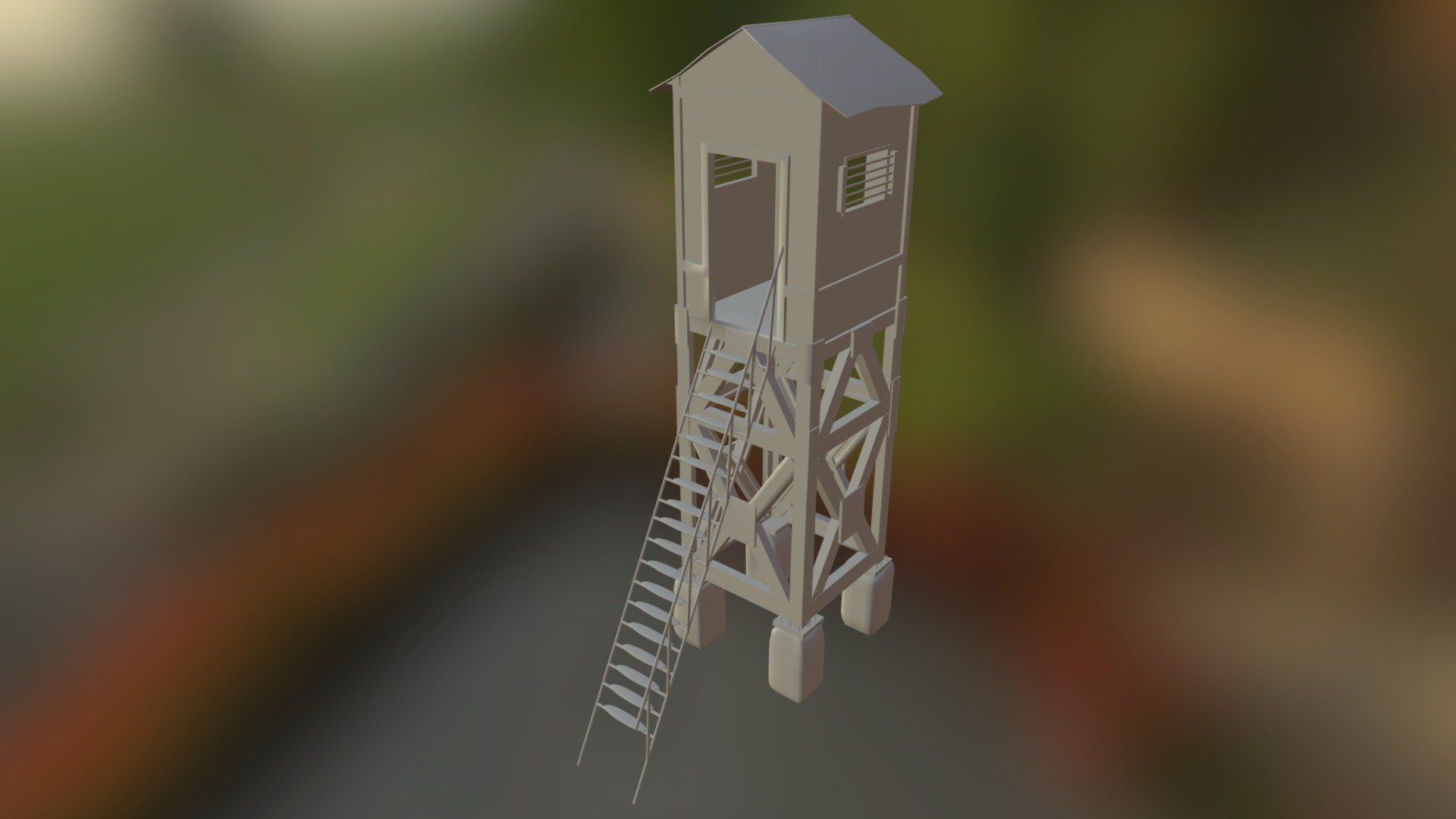 tower art - 3D model by g4 [a06eb1d] - Sketchfab