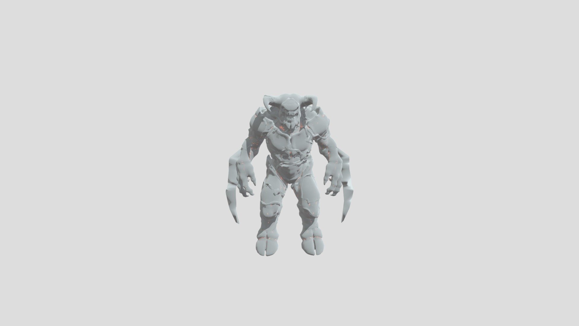Baron Of Hell - Download Free 3D model by Weegee (@weegeeweegee) [a06f18a] - Sketchfab
