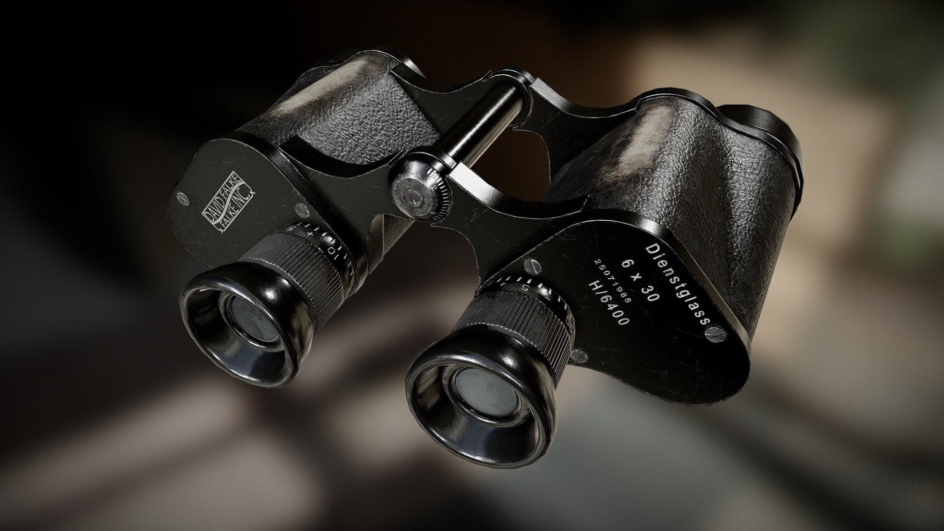 Binocular - WW2 - Wehrmacht - For Sale - Download Free 3D model by DavidFalke [a06f78b] - Sketchfab