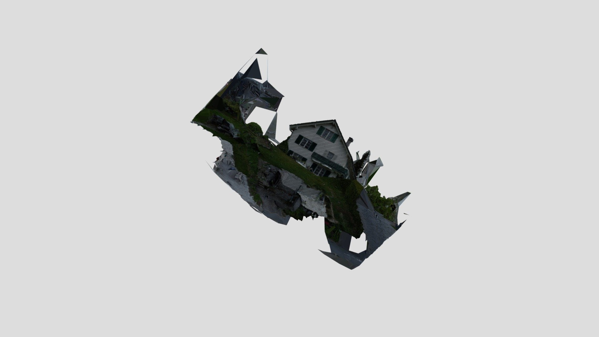 House Mesh - Low Poly - 3D model by Mirza M. Jahanzaib Hanif Baig ...